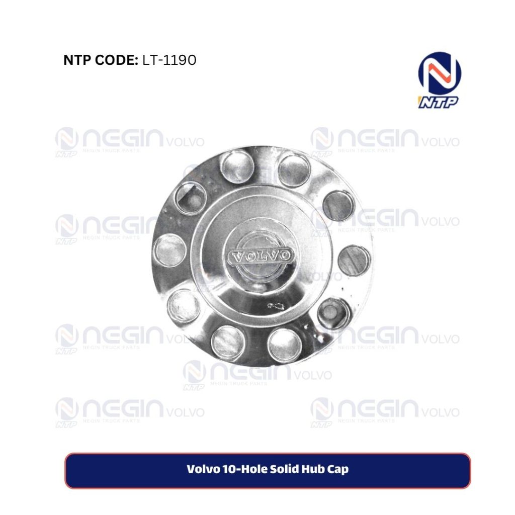 Volvo 10-Hole Solid Hub Cap