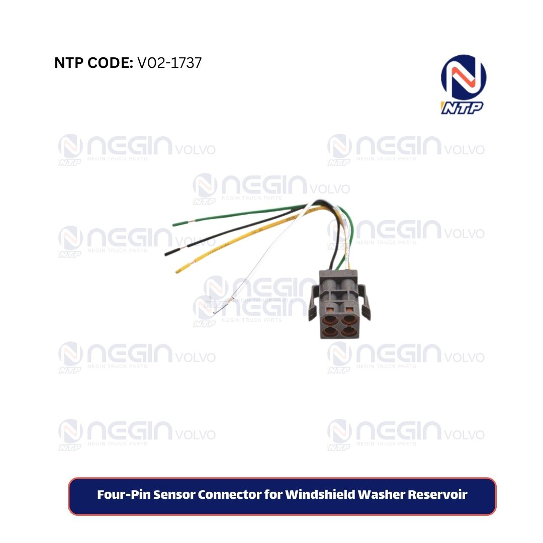 Four-Pin Sensor Connector for Windshield Washer Reservoir