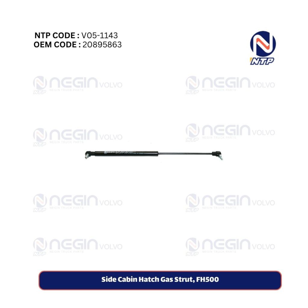 Side Cabin Hatch Gas Strut, FH500 | Part No. 20895863